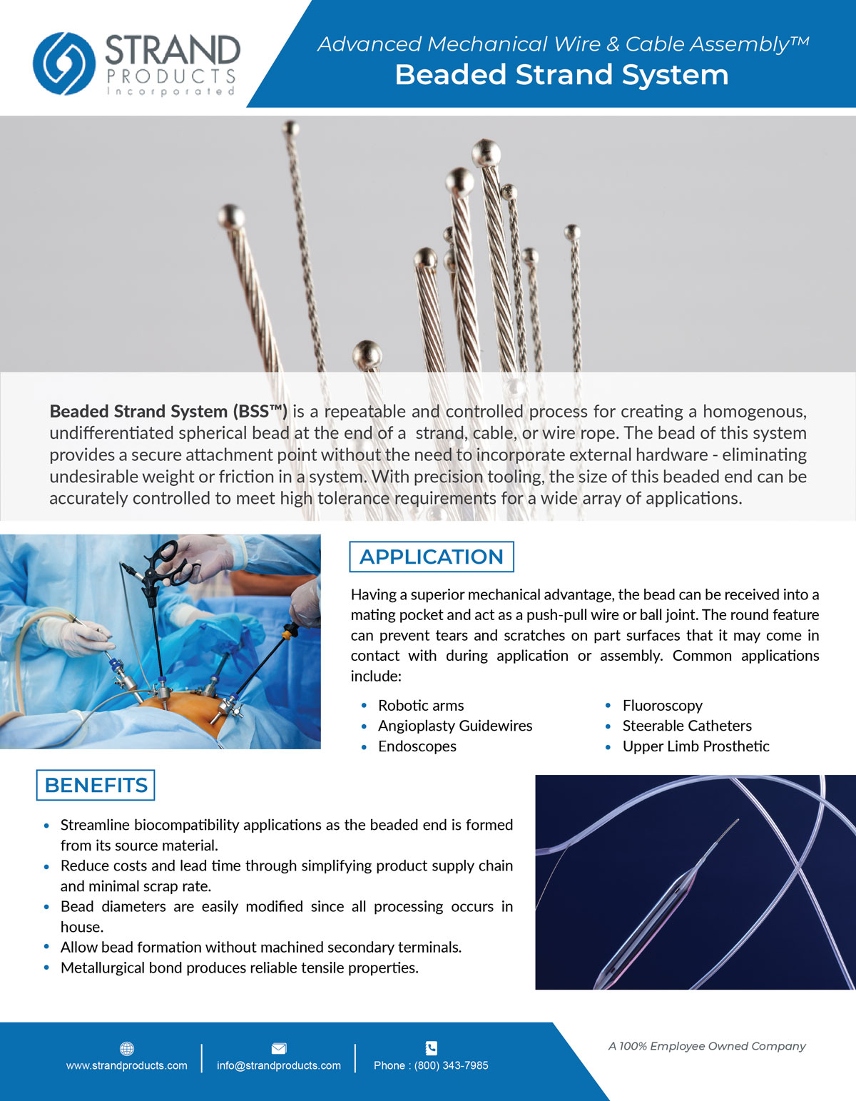 Brochures - Strand Products